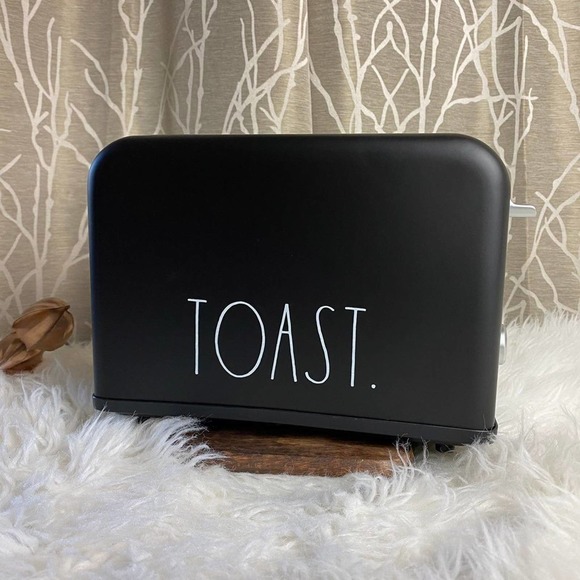 Rae Dunn | Kitchen | Rae Dunn Rd Black Toast Toaster New Kitchen Home ...